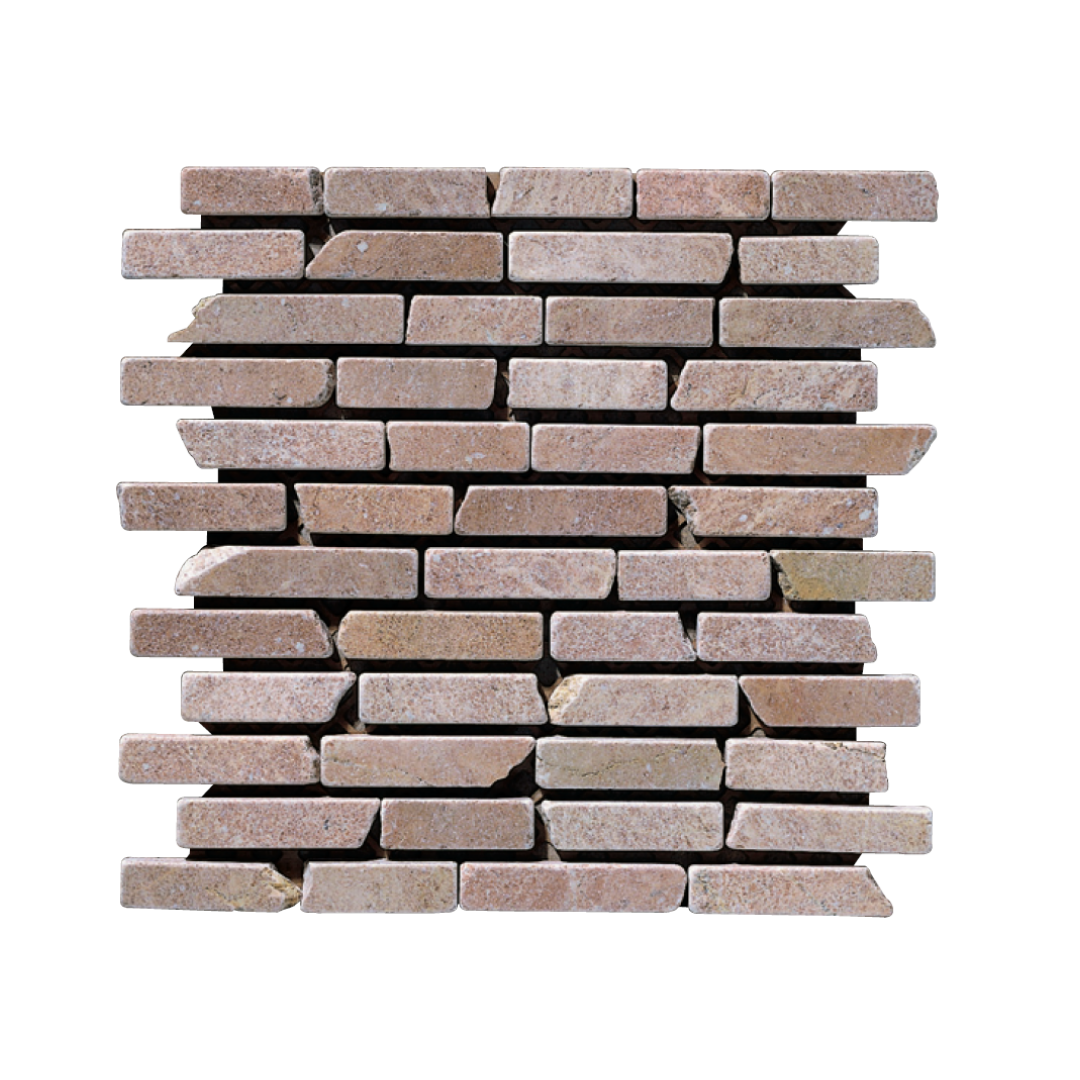 Piedra natural MÁRMOL ROSA LEVANTE 27x30cm acabado Anticato | Leroy Merlin