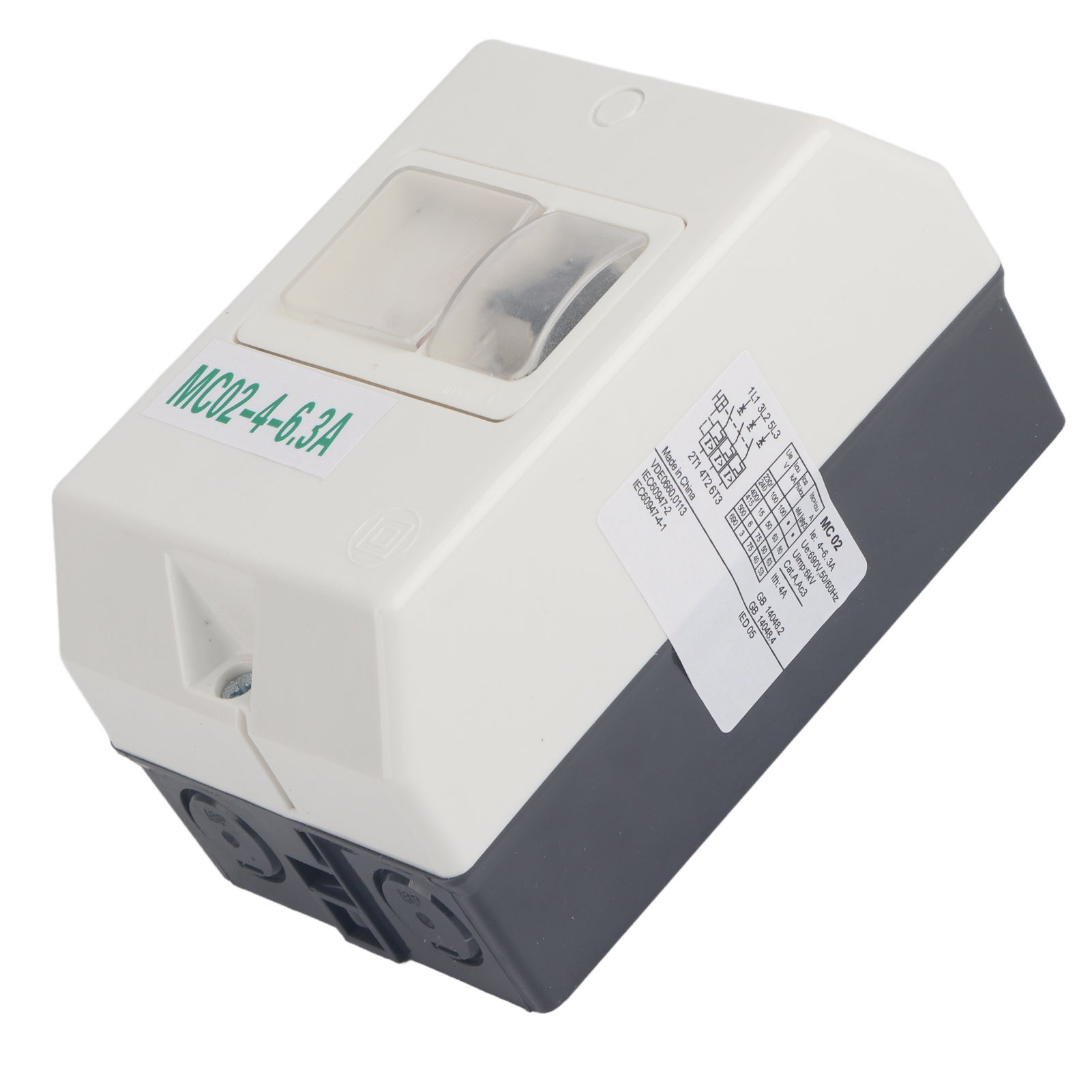 Interrupteur de Protection moteur ABS étanche IP55, disjoncteur de ...