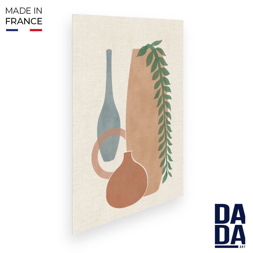 Affiche Vases élégants 50x70cm Fabriqué En France Dada Art