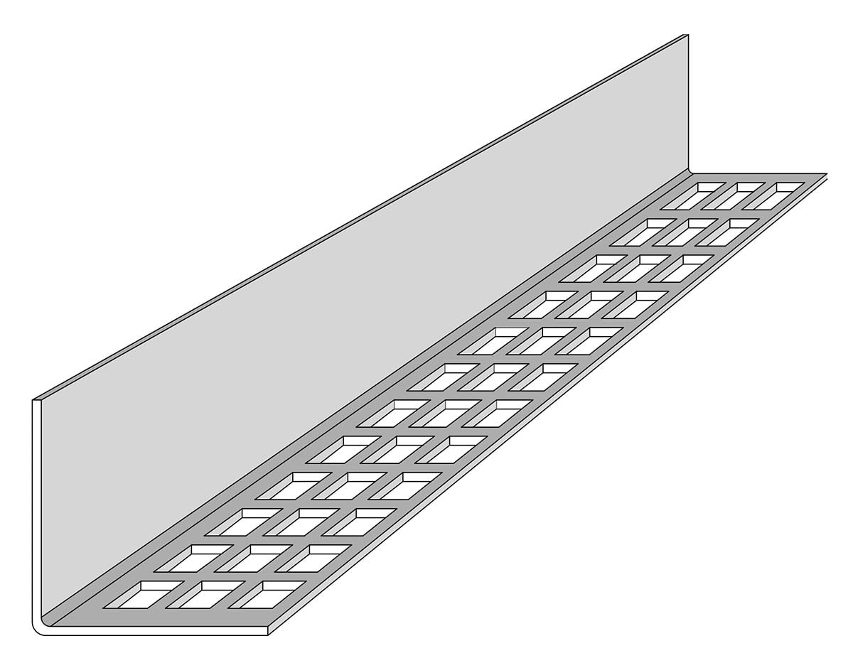 GRILLE ANTI-RONGEUR AIGIS 30X60 Blanc - Longueur 2.50m. Aluminium ...