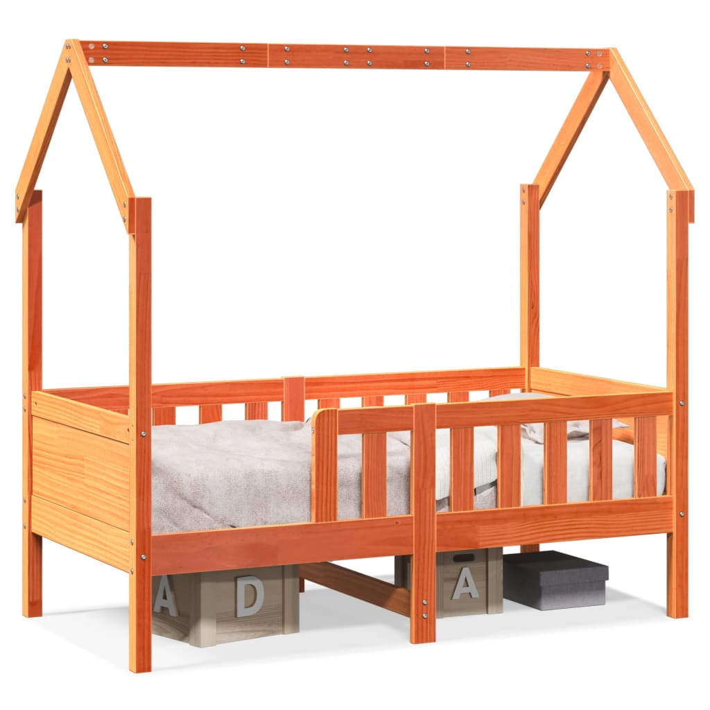 Lit enfant | Lit simple | Cadre de lit d'enfants forme de maison ...