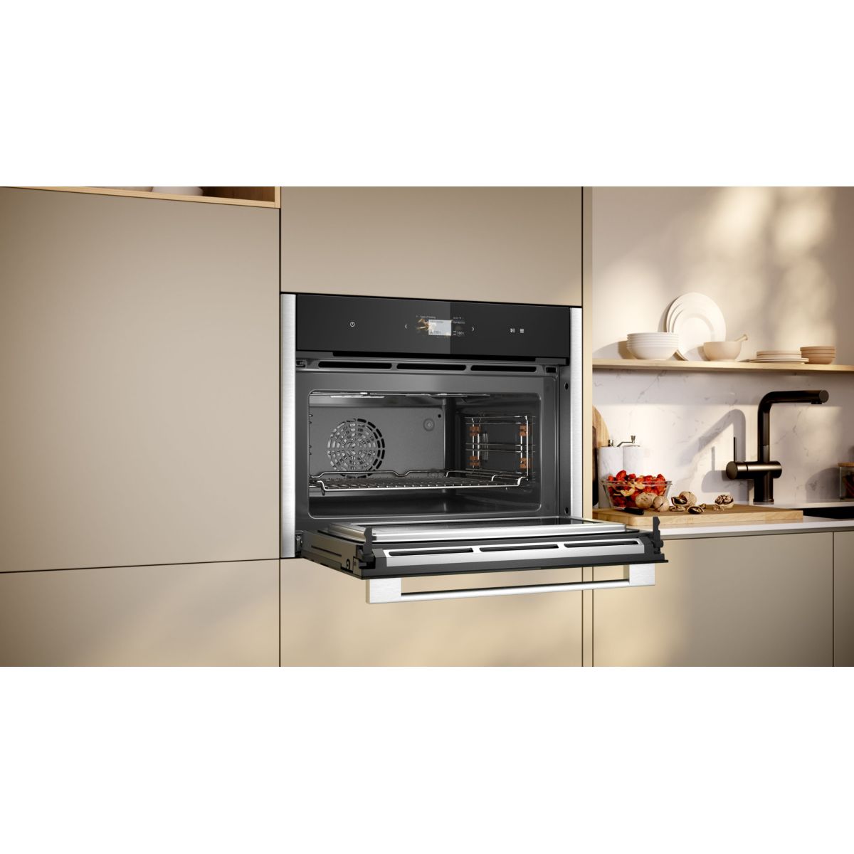 Micro ondes combiné encastrable NEFF C24MS31N0 N70 | Leroy Merlin