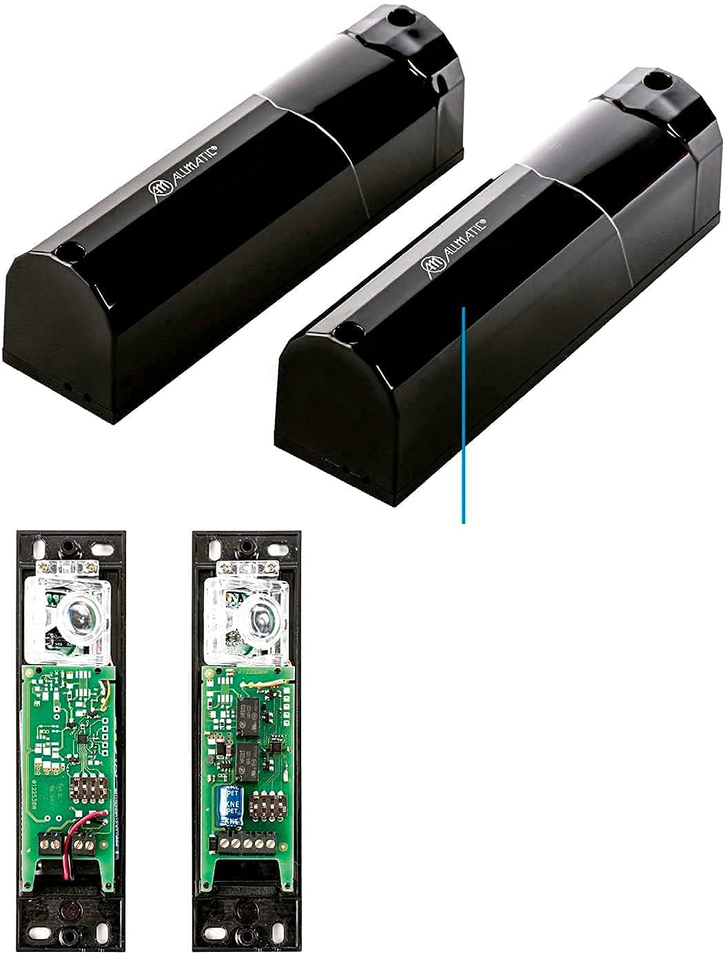 Photocellules Allmatic IRIS ECO pour portail et porte de garage | Leroy Merlin