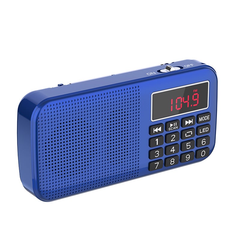 Radio Portable, Radio FM avec Batterie Rechargeable de Grande Capacité ...
