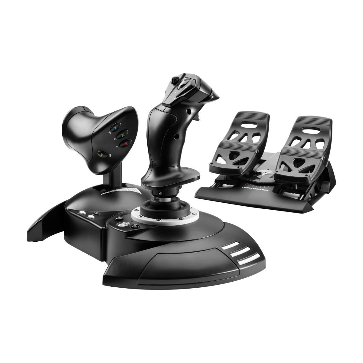 Thrustmaster T.Flight Full Kit X USB Joystick Analogico Digitale PC ...