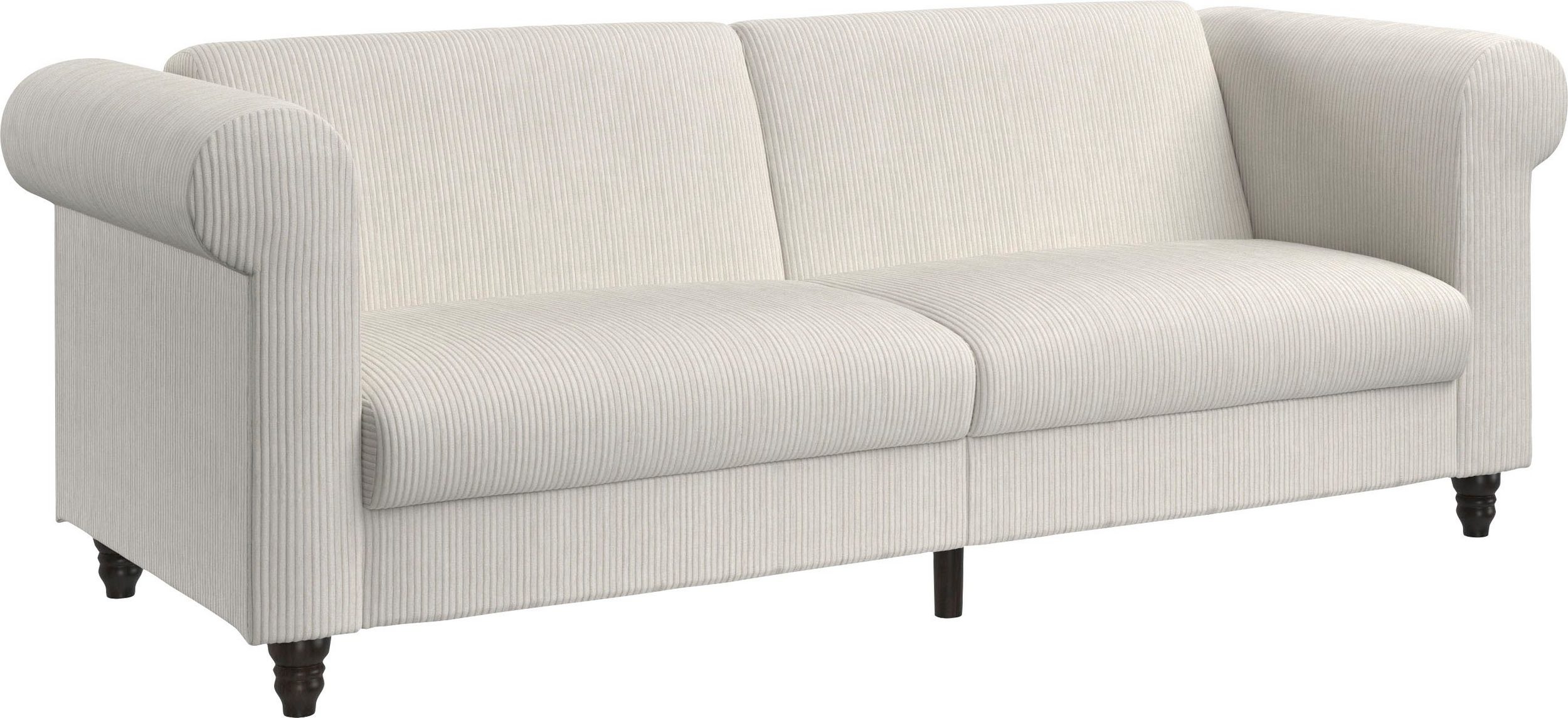 Felix II|Sofá cama de 3 plazas en tela color crema | Leroy Merlin