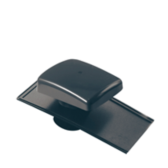 Terminal de ventilation Ubiflu 2 UBBINK - ardoise - 15460377 | Leroy Merlin
