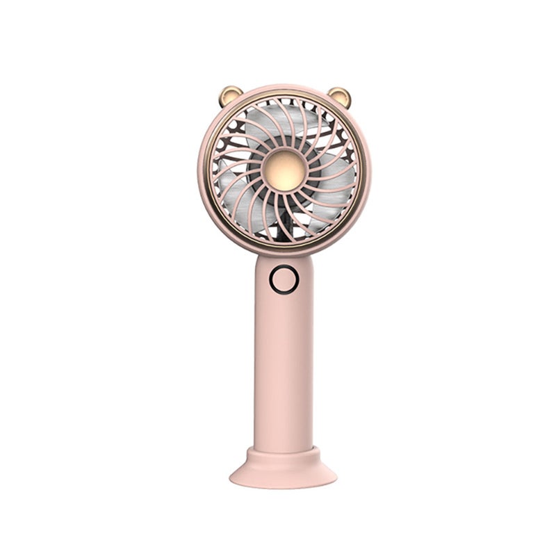 Ventilador portátil de escritorio recargable por USB, 3 velocidades ...