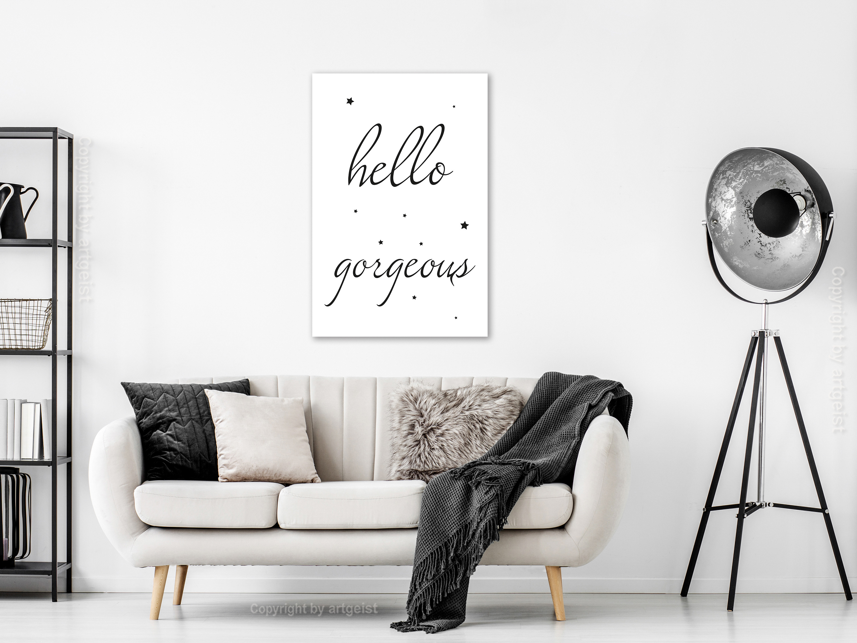 Tableau - Hello Gorgeous (1 Part) Vertical [20x30] | Leroy Merlin