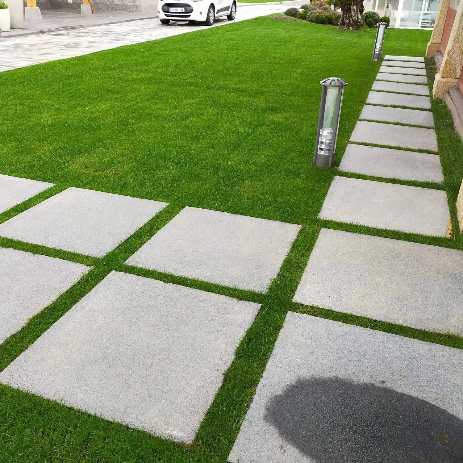 Lastra Quadrata 75x75 cm Unidad / 75x75x5 cm. / Negro | Leroy Merlin