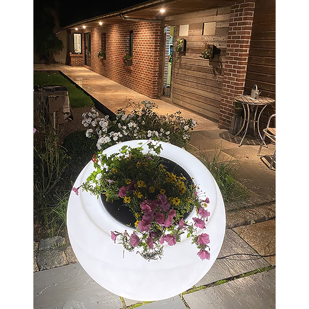 Pot de fleurs rond lumineux xxl dolce vita 300l | Leroy Merlin