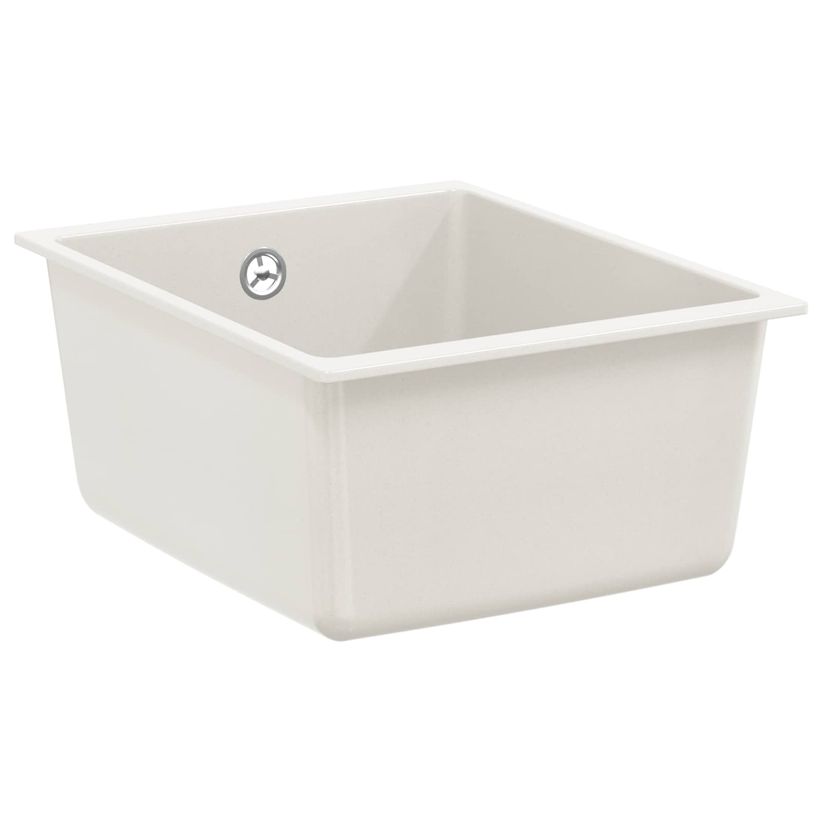 Lavabo 370 x 460 mm 80% Cuarzo y 20% Resina | Leroy Merlin