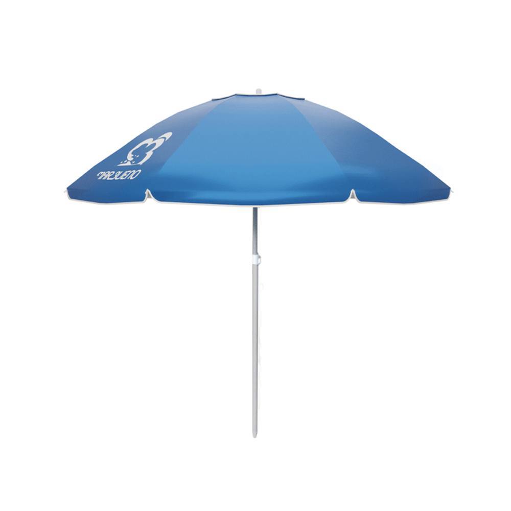 Sombrilla Marbueno Nylon Aluminio 220 cm Color Azul Claro | Leroy Merlin