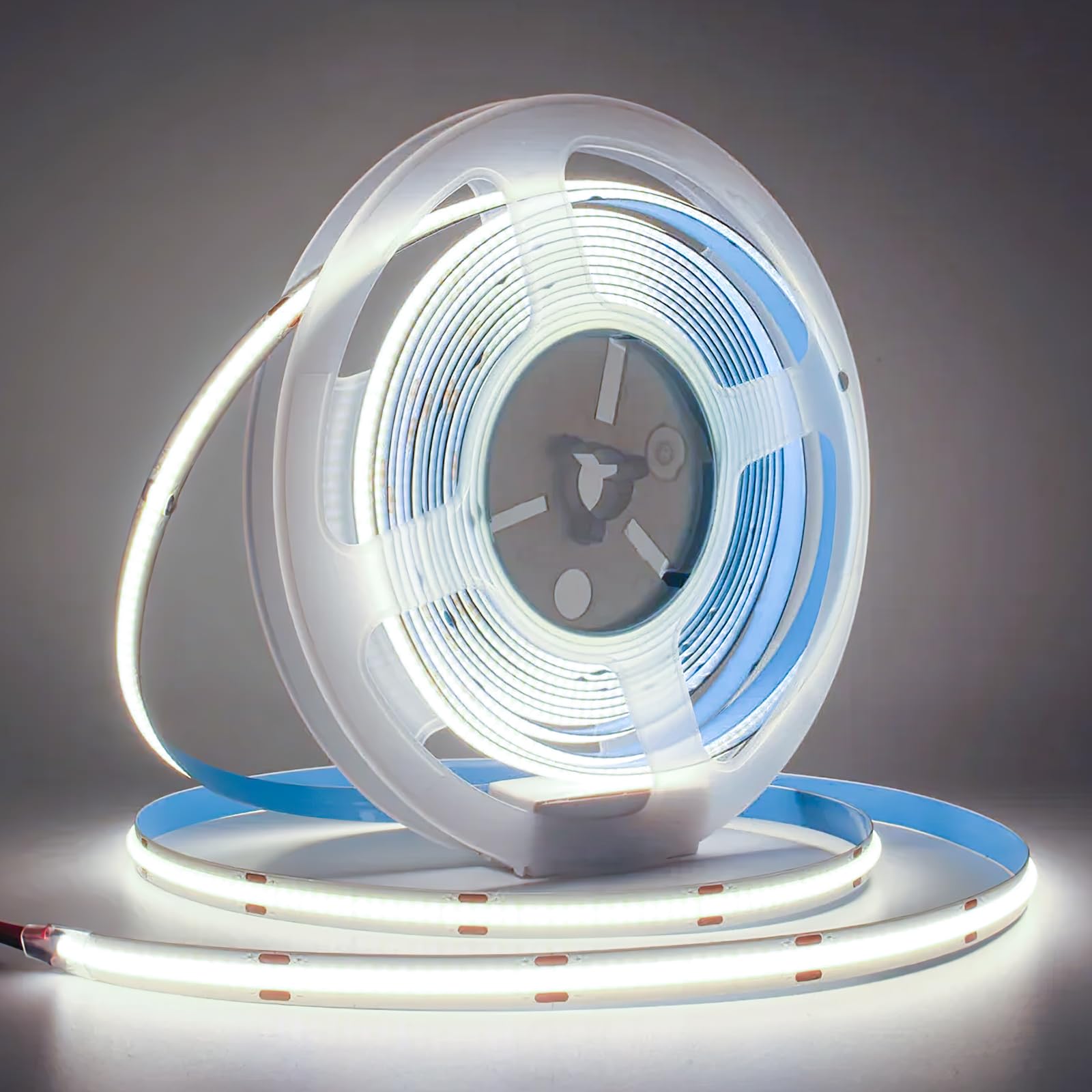 LOVHAUS Lot de 6 Bandes COB LED 5M 4000K (Bandes Uniquement), Bande LED ...