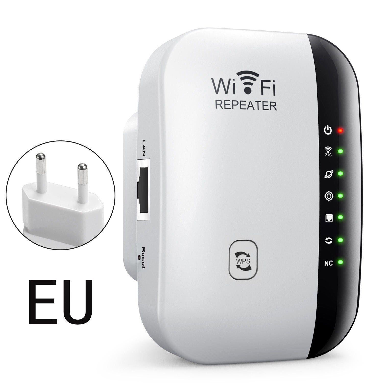 Répéteur WiFi - Signal sans fil - [3e génération] 7 LED [Norme ...