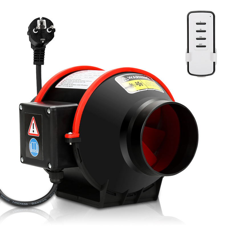 Ventilador de conducto Ventilador de baño de 150 mm con ventilador de ... Ventilador de conducto Ventilador de baño de 150 mm con ventilador de ...