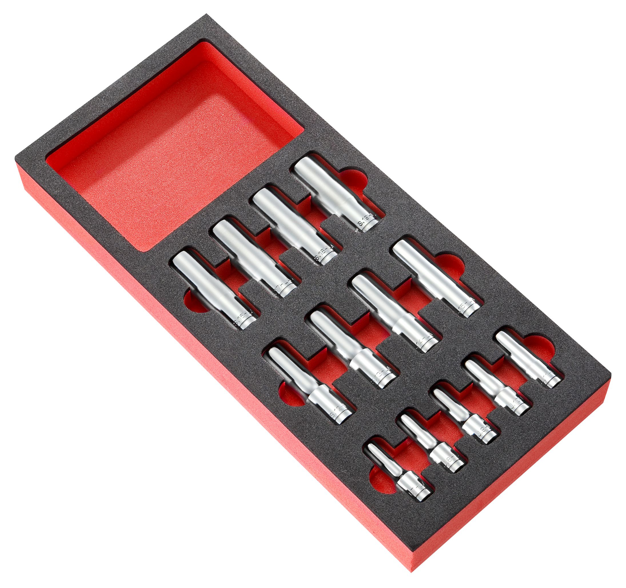 Facom - Module mousse douilles longues 6 pans métrique - MODM.HLAPB ...
