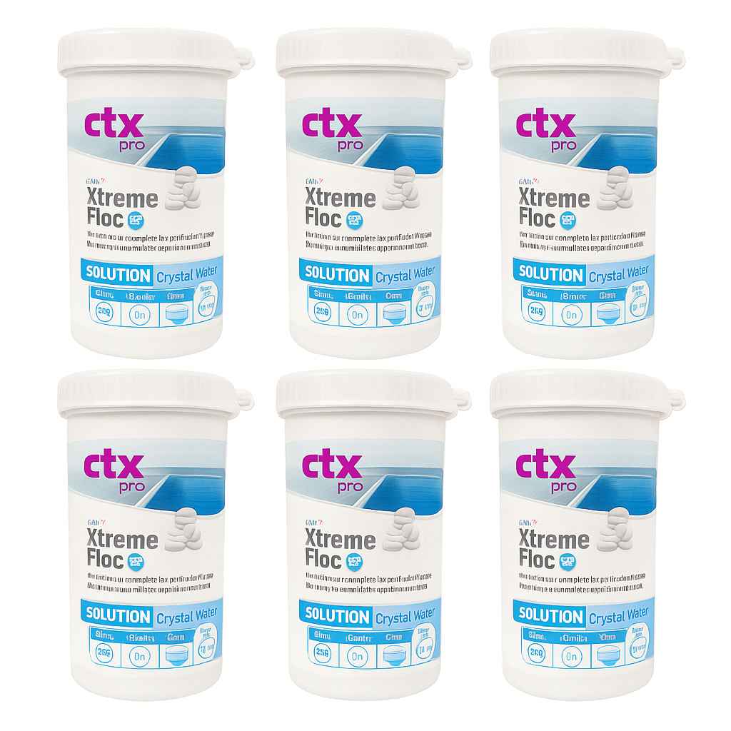Xtreme Floc floculante coagulante CTX-37 - pack 6 unidades (5 pastillas ...