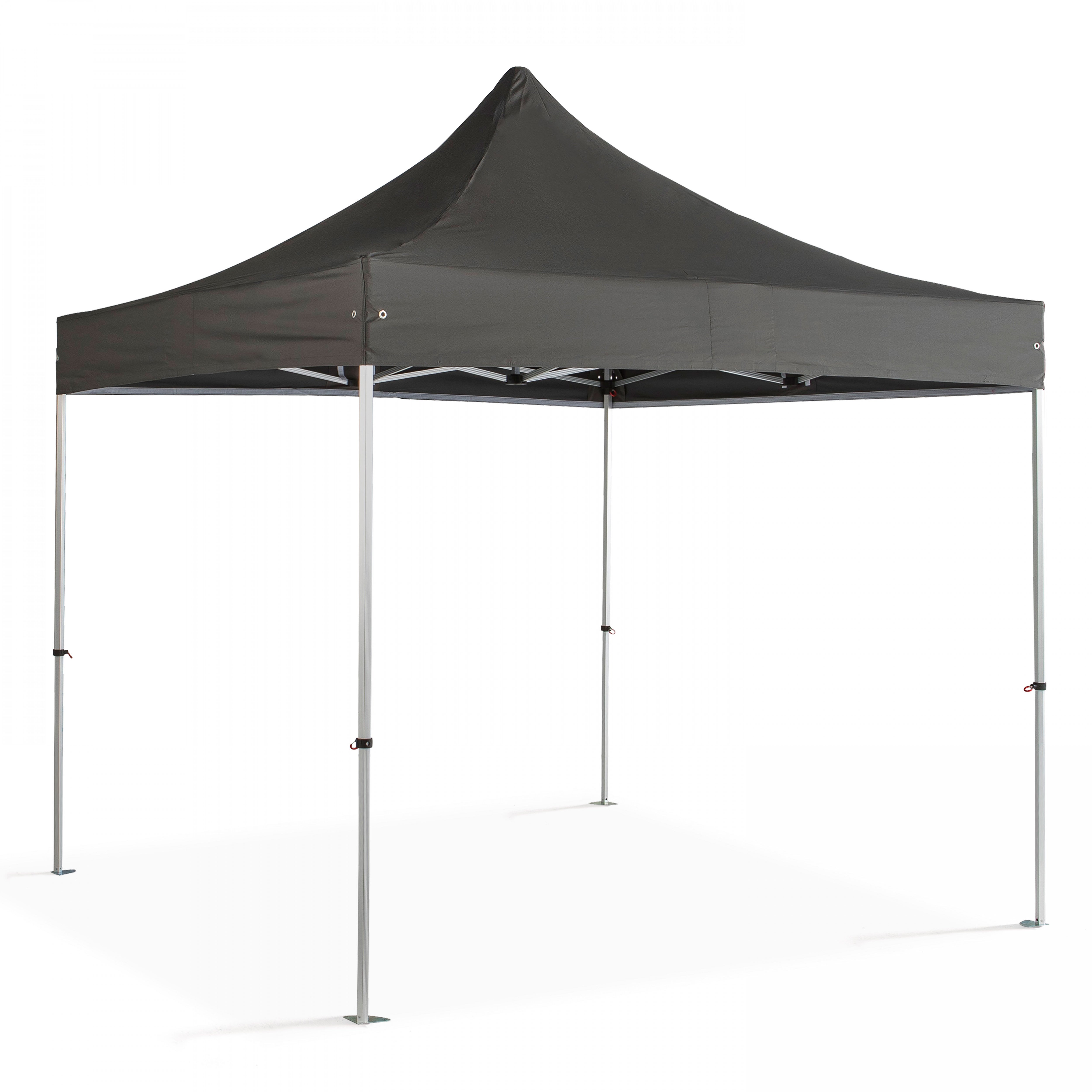Pergola pliante en alu 4x4m gris | Leroy Merlin