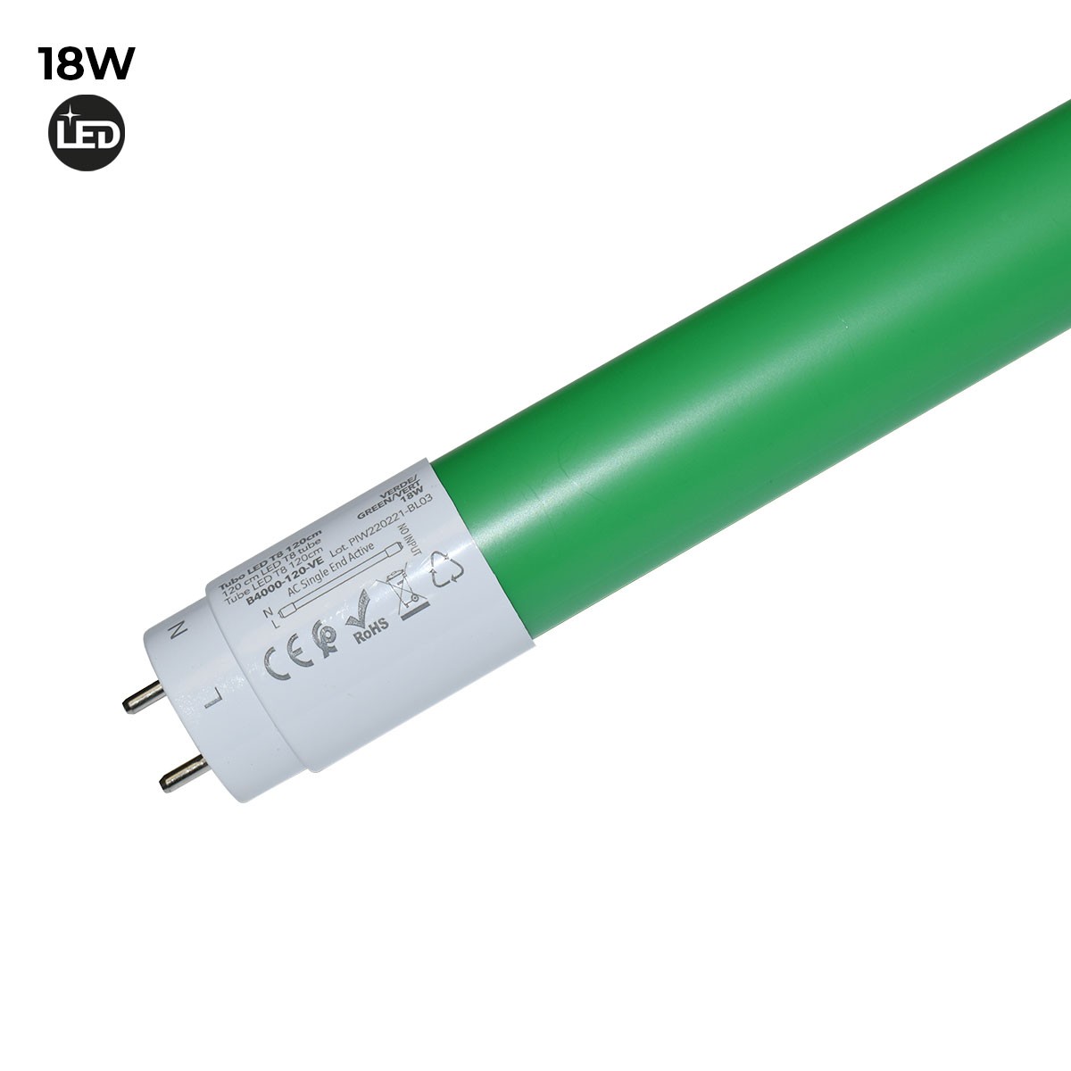 Tubo LED T8 120cm vari colori 18W | Leroy Merlin