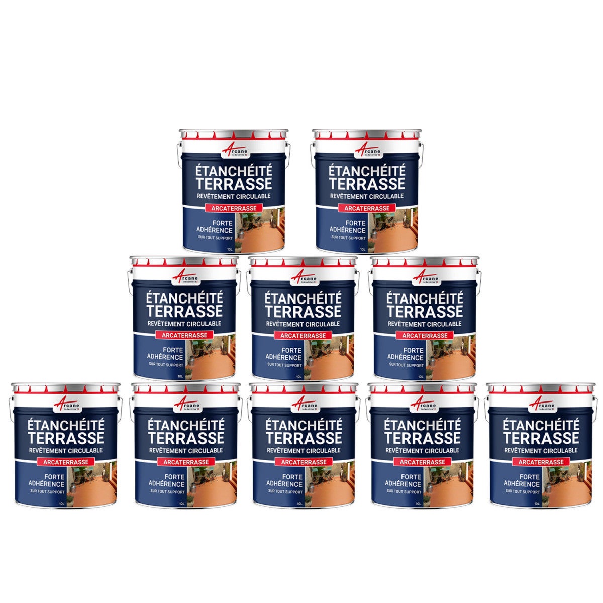 Membrana líquida transitable, Membrana para terrazas transitable ...