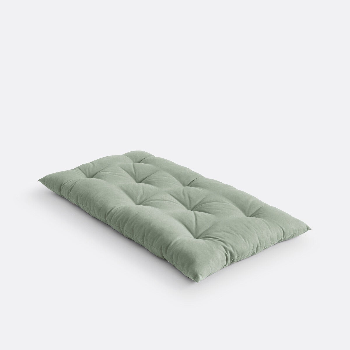 Matelas de sol coton recyclé 120 cm, Scenario - Vert sauge - 120 x 60 ...