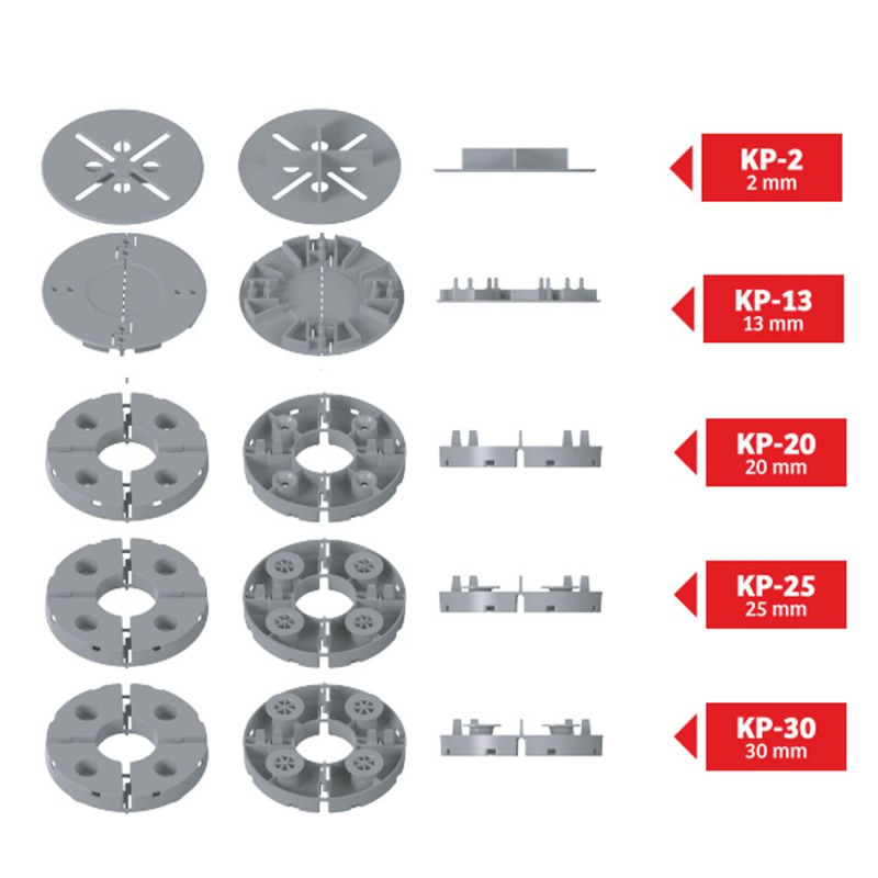 Plot fixe 2 à 30 mm - LINE ECO - 2 mm | Leroy Merlin