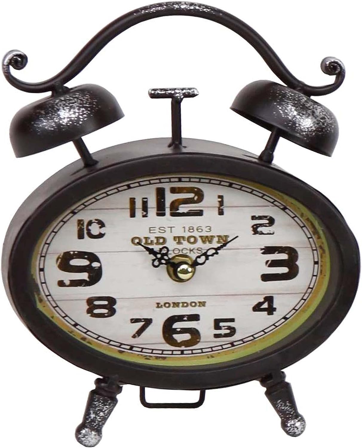 Horloge de Table Vintage - Noir | Leroy Merlin