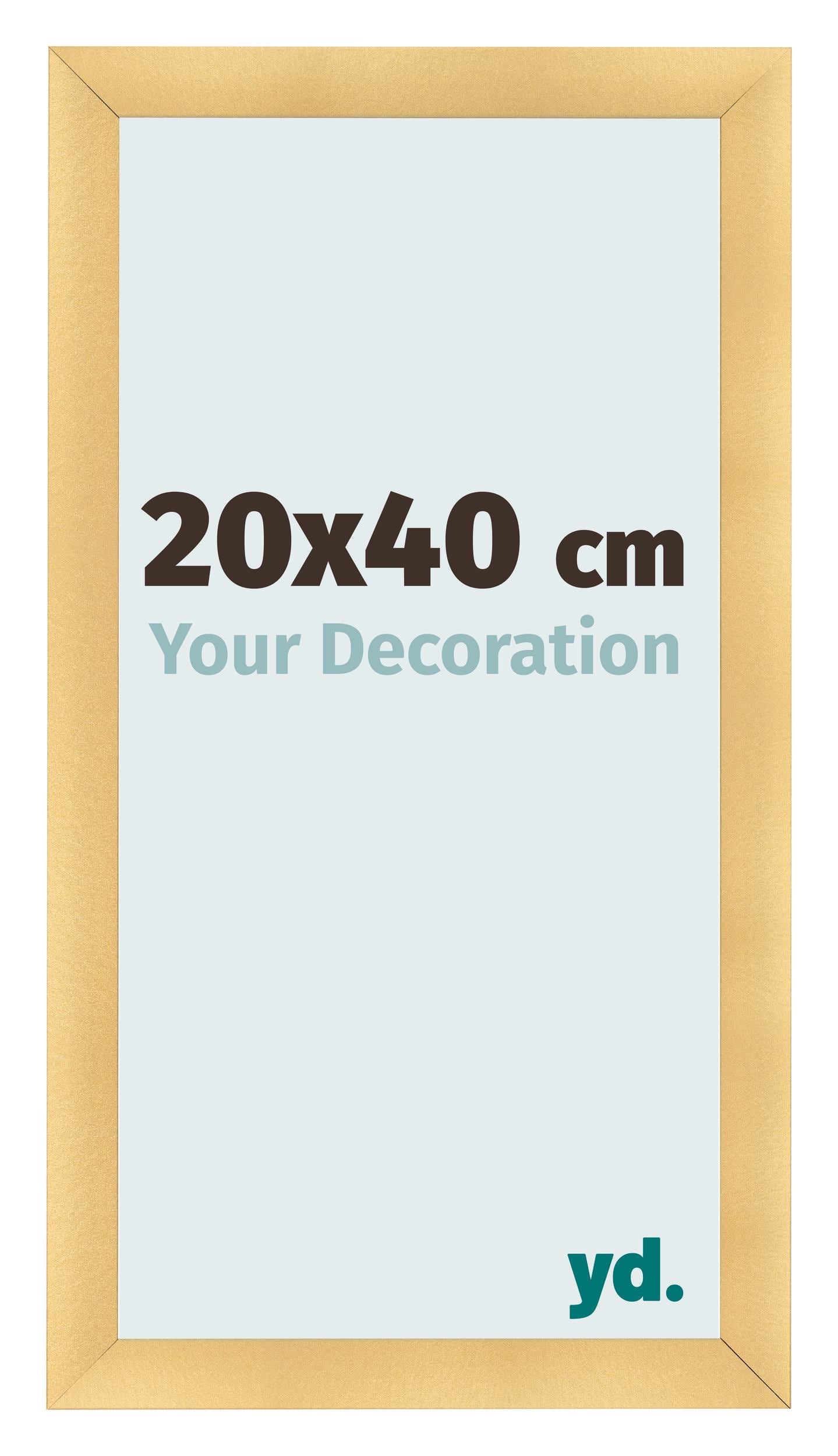 Yd. Cadre photo 20x40 cm - Or Mat - MDF - Pisa | Leroy Merlin
