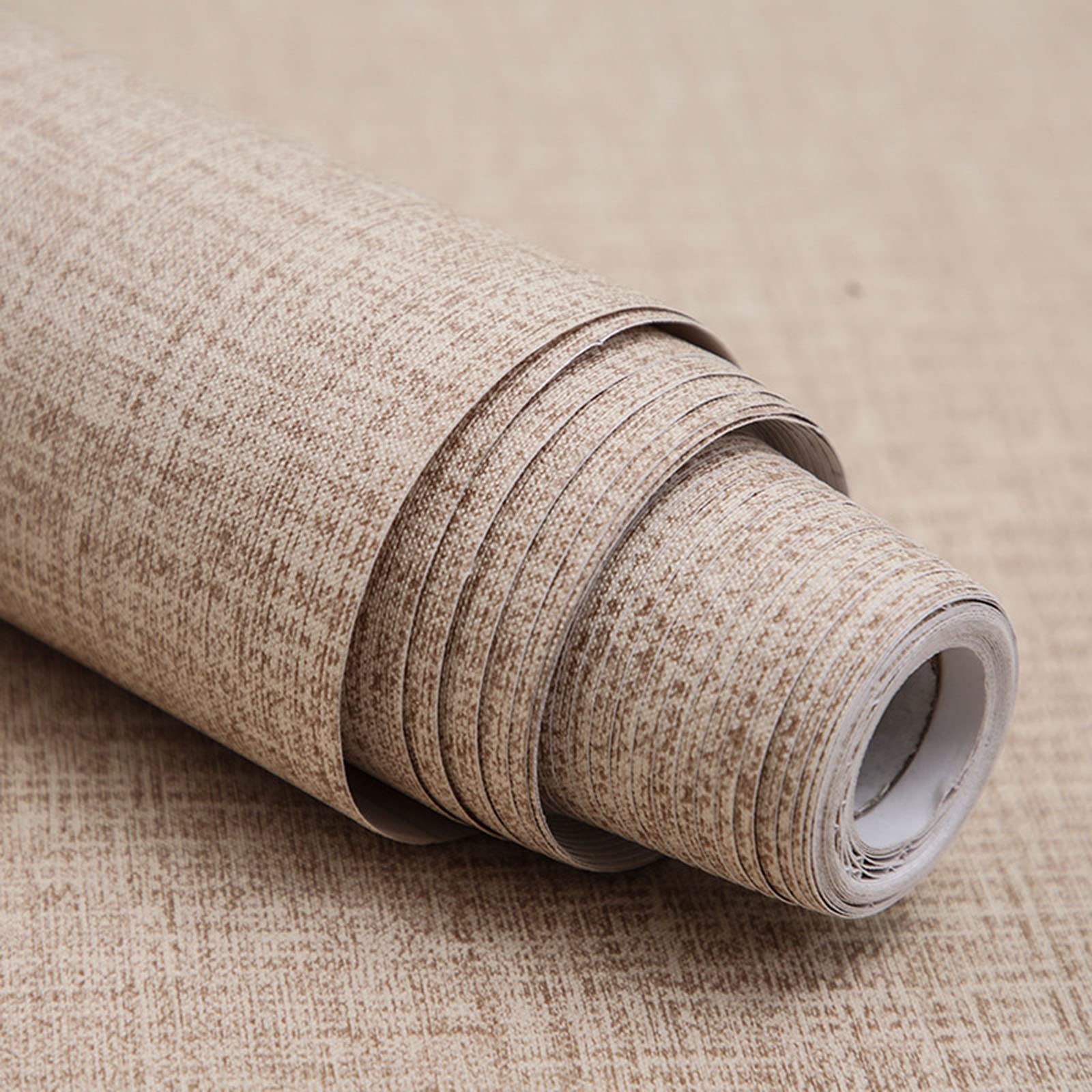 BOMCLAP Papier peint texturé en toile de herbe, papier de contact ...