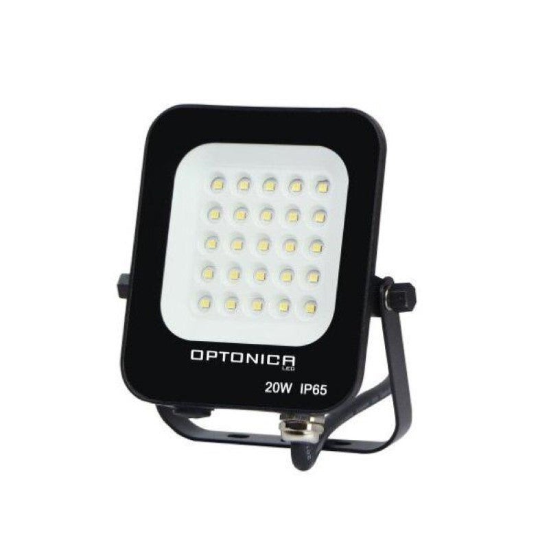 Faretto LED da esterno SMD 20W IP65 Nero - Bianco freddo 6000K - 8000K ...