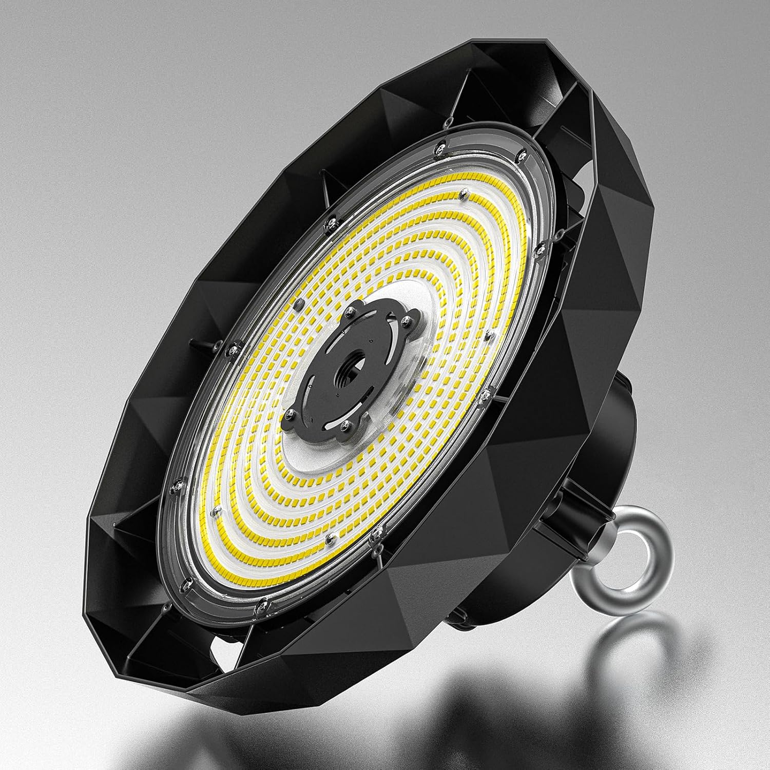 Projecteur LED haute baie Anten 150W, 25500LM éclairage industriel UFO ...