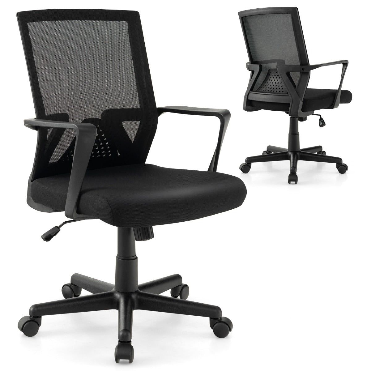 Chaise de bureau ergonomique chaise de travail avec dossier à bascule ... Chaise de bureau ergonomique chaise de travail avec dossier à bascule ...