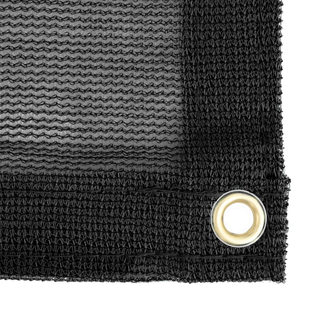 Filet de conteneur PEHD 3 x 5 m Noir vidaXL | Leroy Merlin
