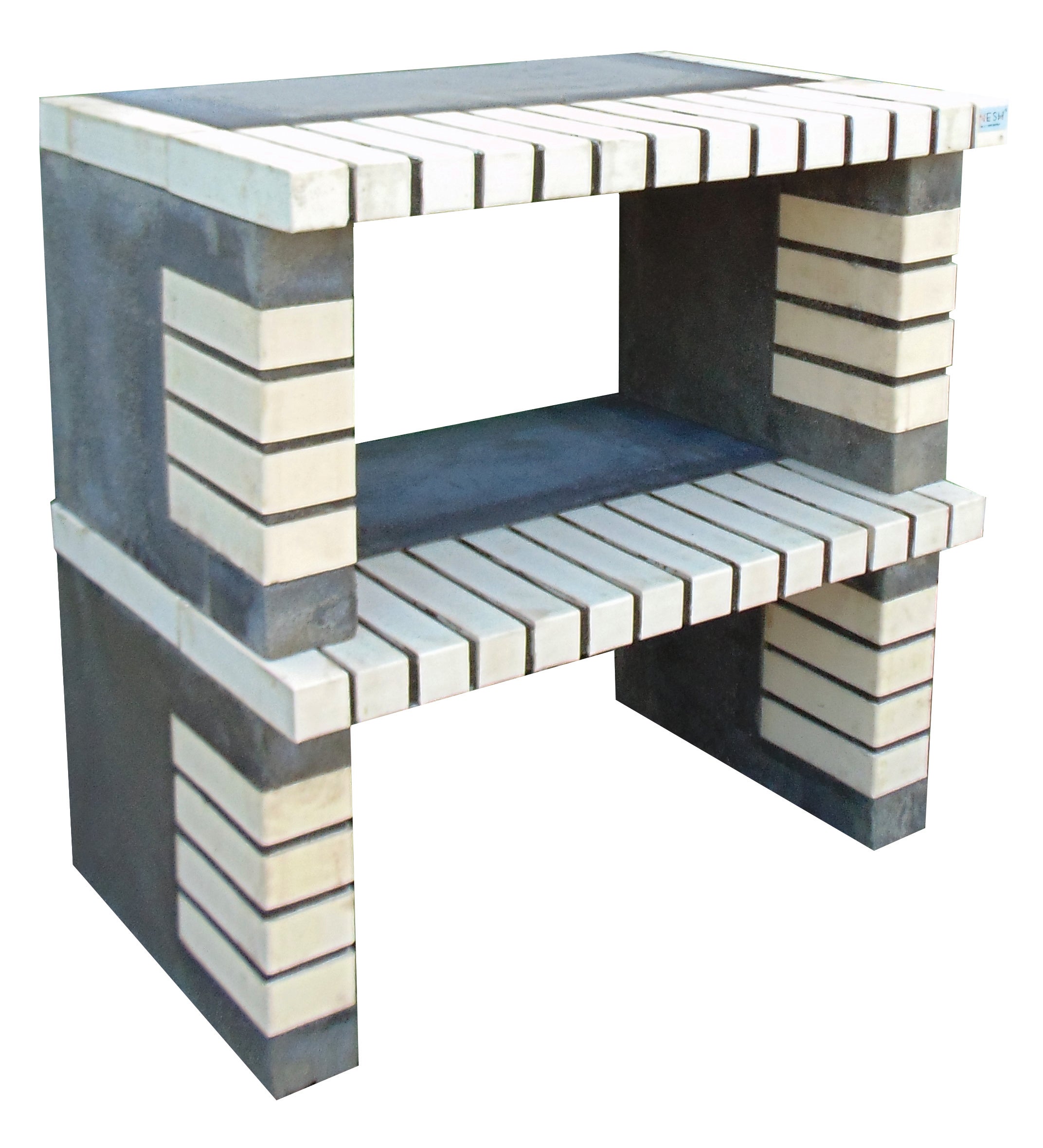 Módulo encimera LARCK - Módulo encimera simple, construido con ladrillo ...