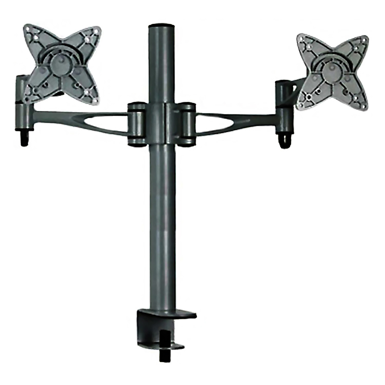 Support de table pour 2 écrans horizontalement VESA 75/100 | Leroy Merlin