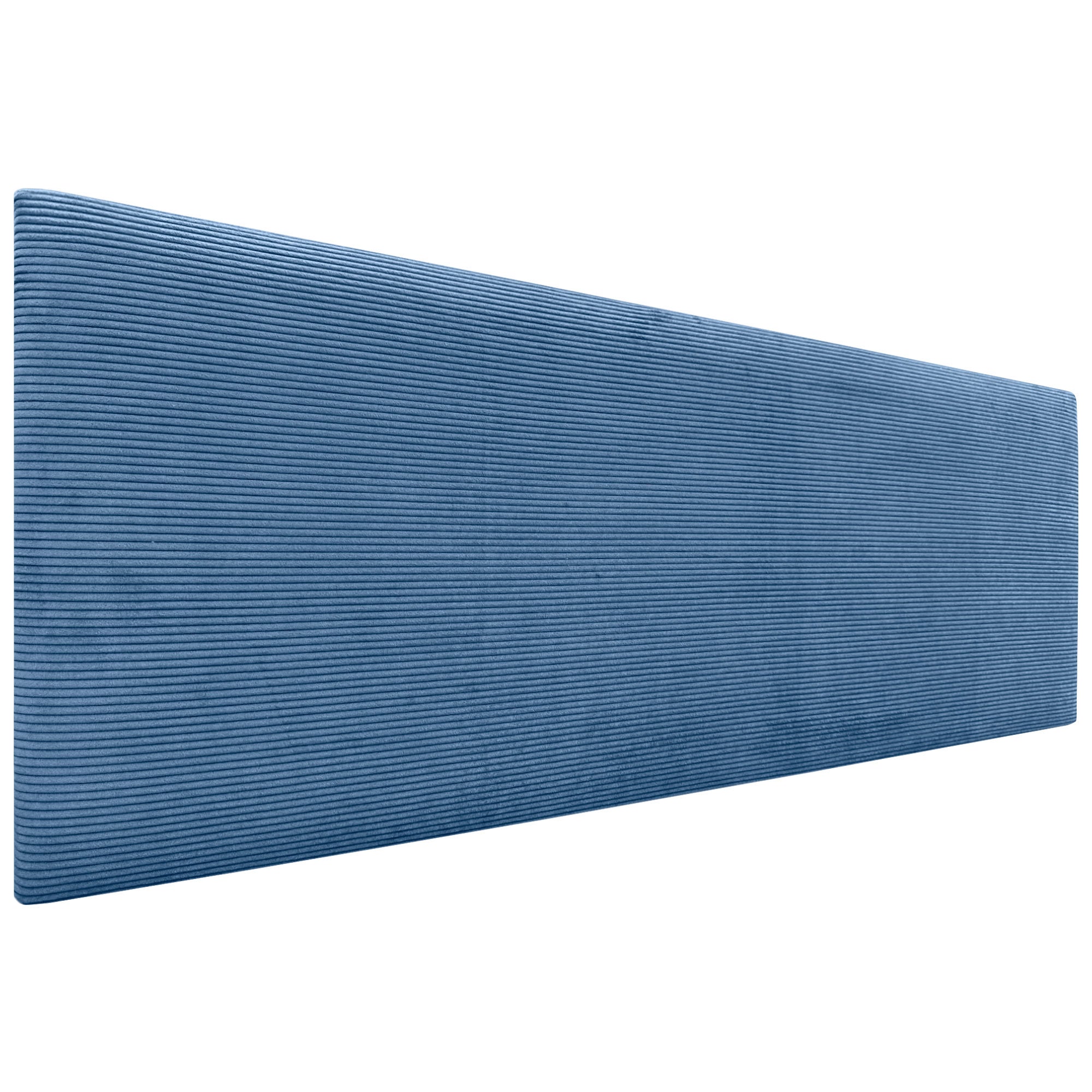 DHOME Cabecero de Pana Liso 150x50 Camas 150/160 - Azul | Leroy Merlin