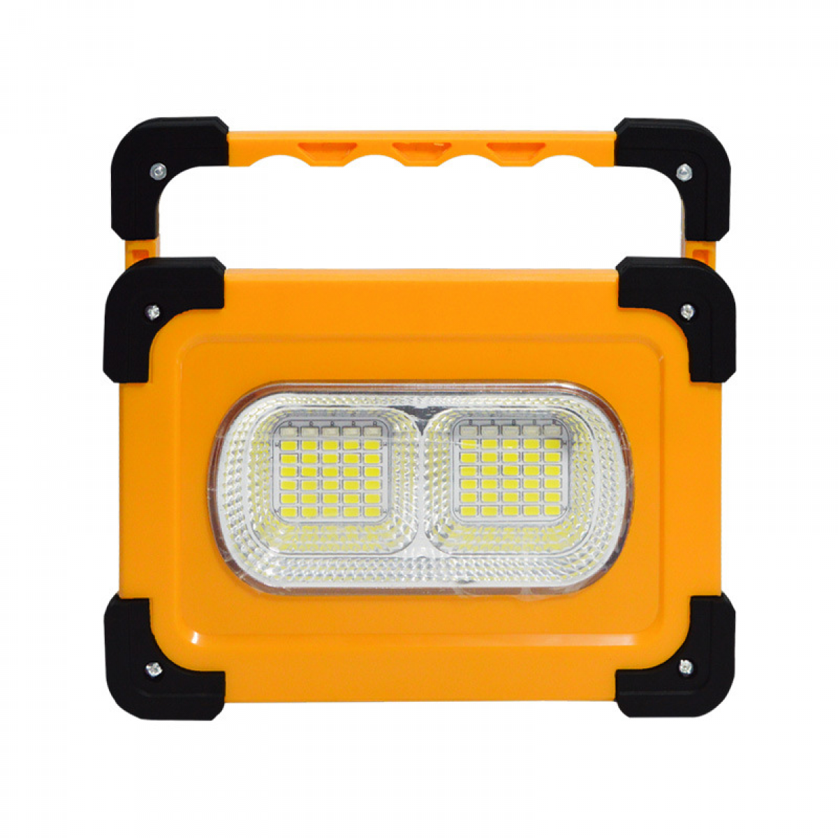 Foco LED para obra, recargable, solar, 80 W, 4 modos, portátil ...