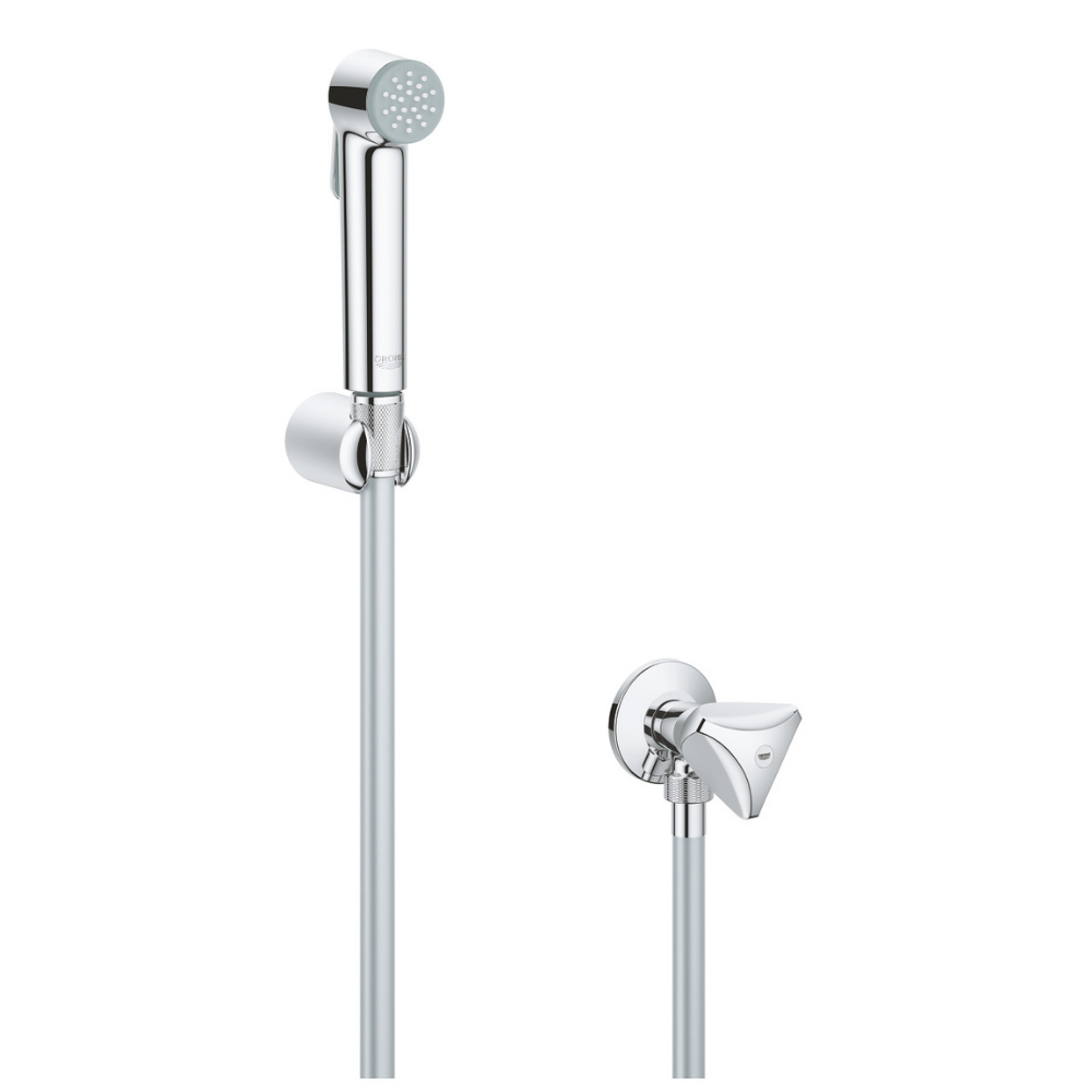 Grohe - Douchette WC Tempesta Trigger spray 30 avec robinet d'arrêt 1 ...