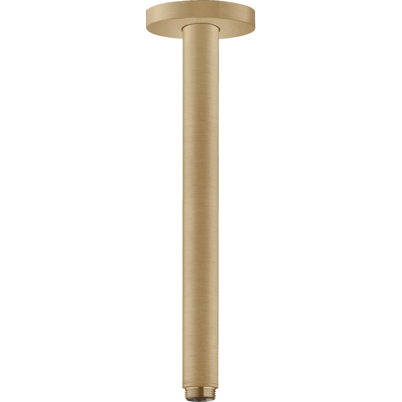 Hansgrohe Bras de douche S 300mm plafond M 1/2", Bronze brossé ...