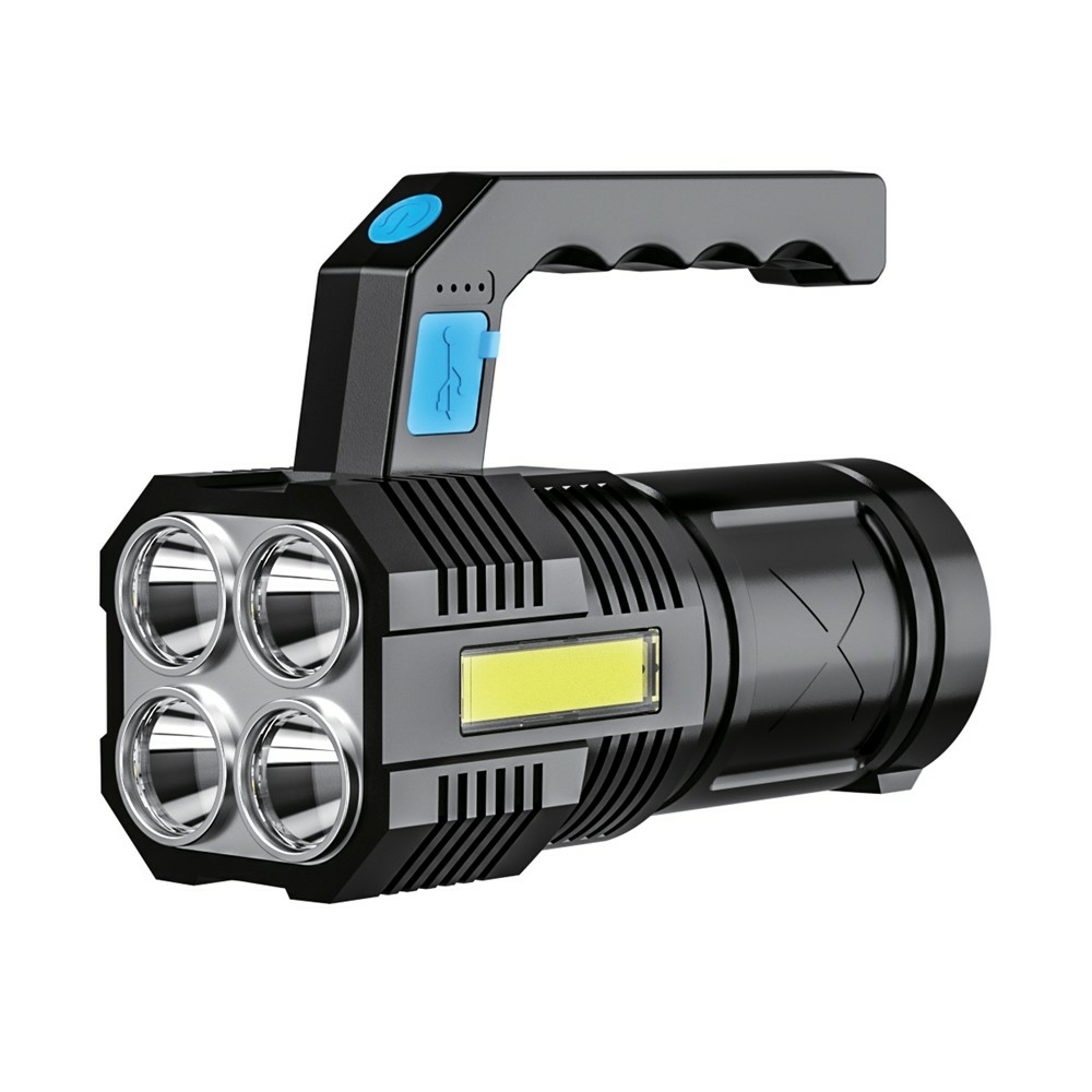 Lampe torche portable 200 Lumens, rechargeable USB, norme IP 44 | Leroy ...