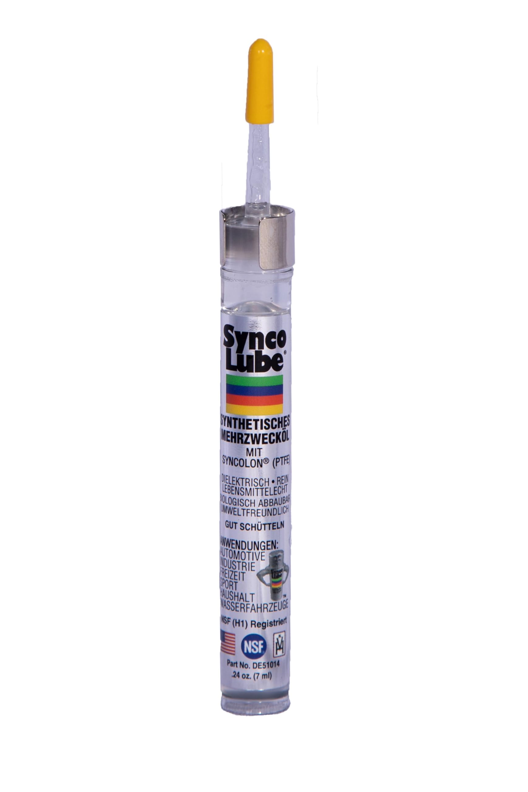 Synco Lube® - Olio multiuso con Syncolon® (PTFE), 7 ml, confezione ...