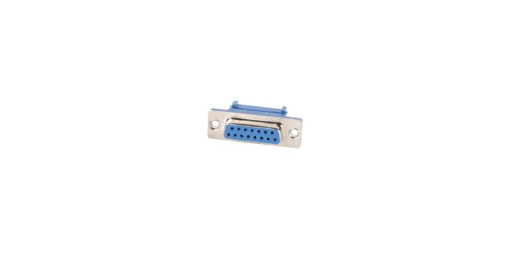 Any brand CONNECTEUR SUB-D FEMELLE 15 BROCHES POUR CABLE NAPPE | Bricoman