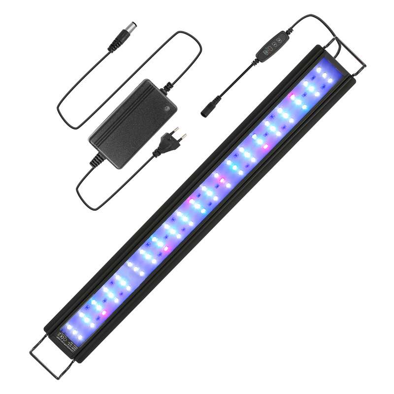 Rampe Aquarium LED Blanc Rouge Bleu Vert Lumière Éclairage Lampe pour ...