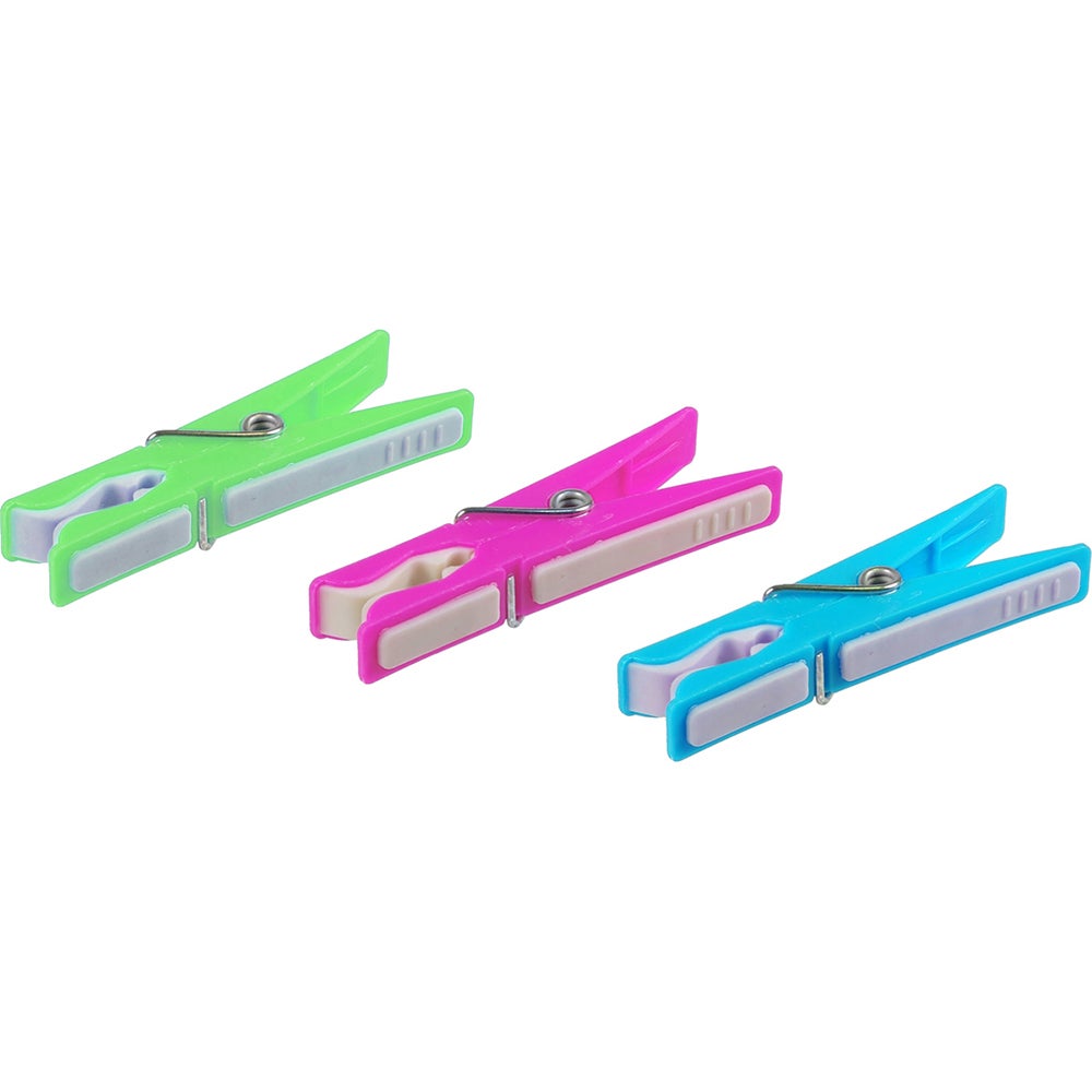 Pinzas de plástico bicomponente para tender | Leroy Merlin