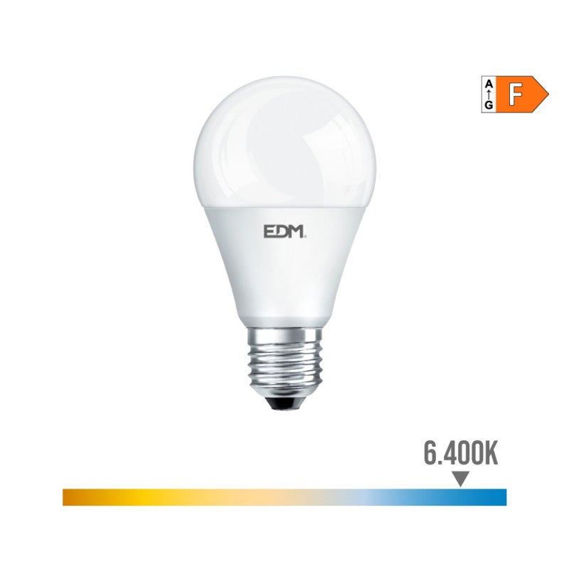 Ampoule LED E27 – 7W – 600lm – 6400K – Lumière froide – Ø6x10,8cm | Leroy Merlin