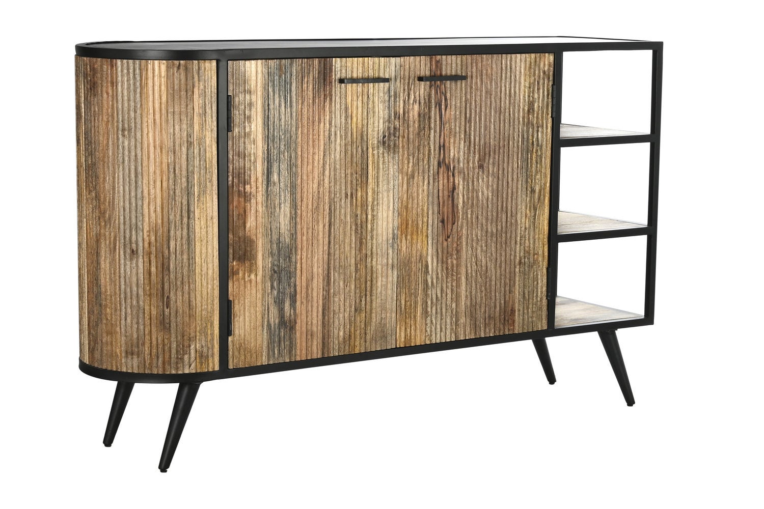 Buffet Mango Metal 145X40X90 Natural Marron | Leroy Merlin