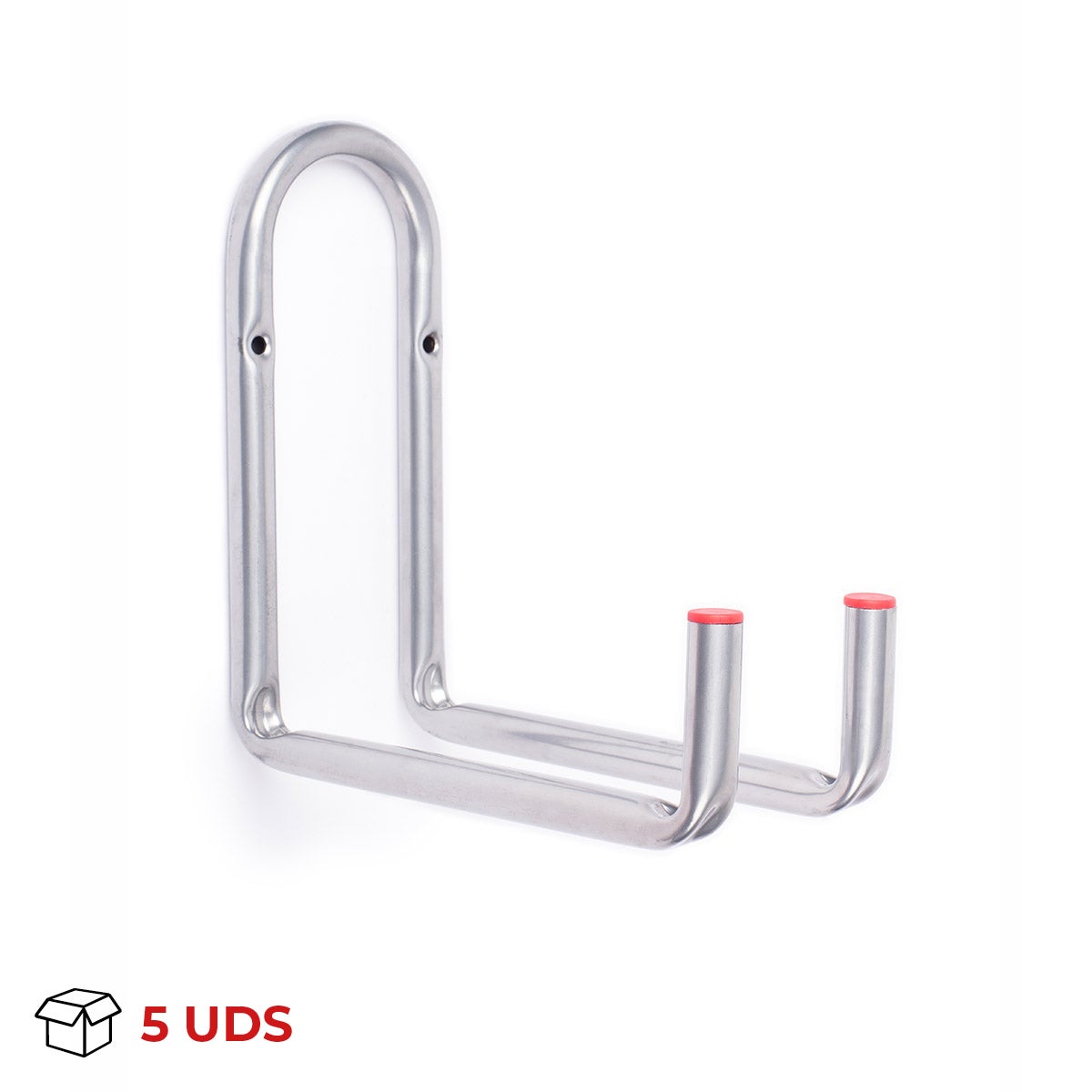 Crochet polyvalent pour accrocher au mur | Fabriqué en acier | Finition ...