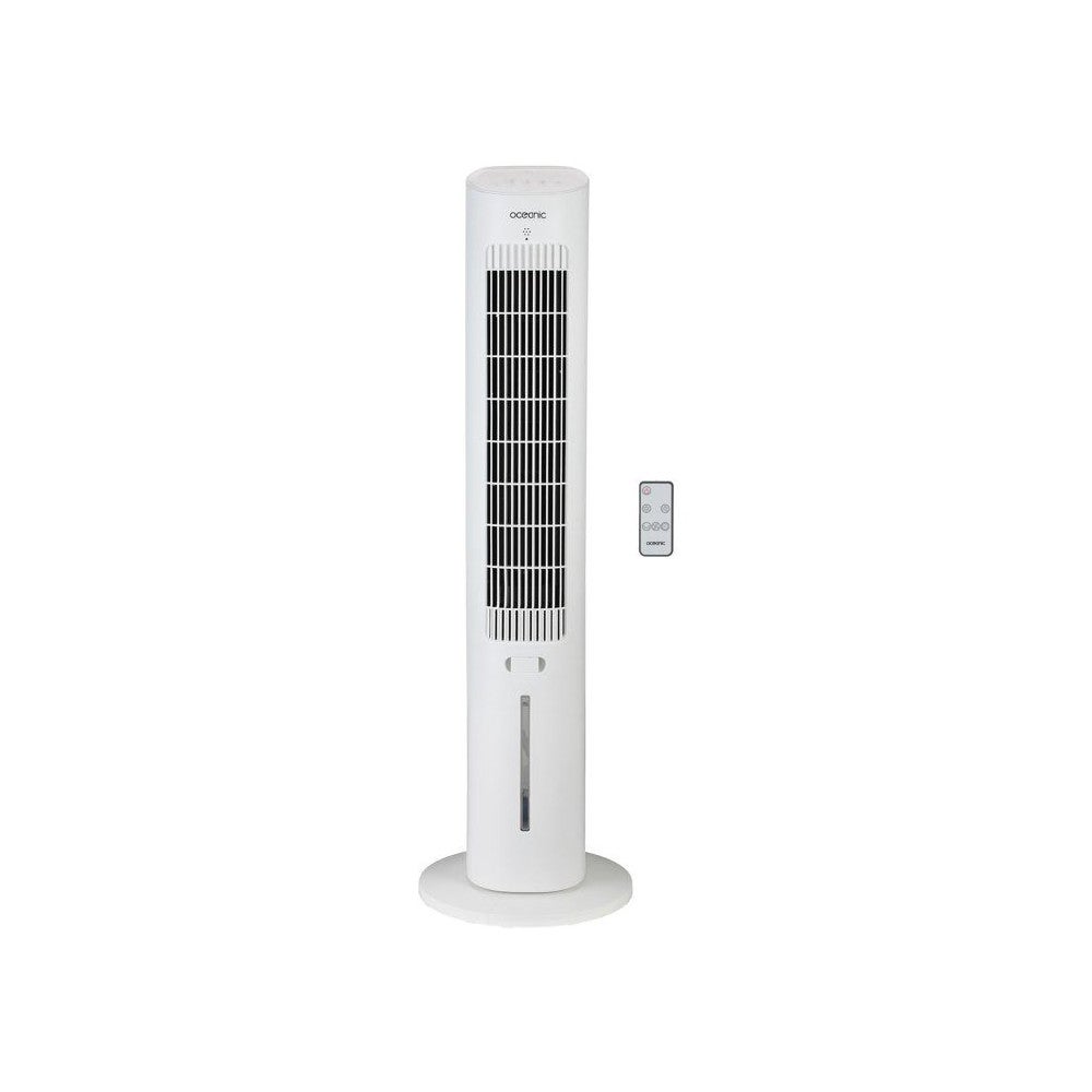 Ventilateur rafraîchisseur d’air tour OCEANIC 97,5 cm 60 W 3 vitesses 3 ...
