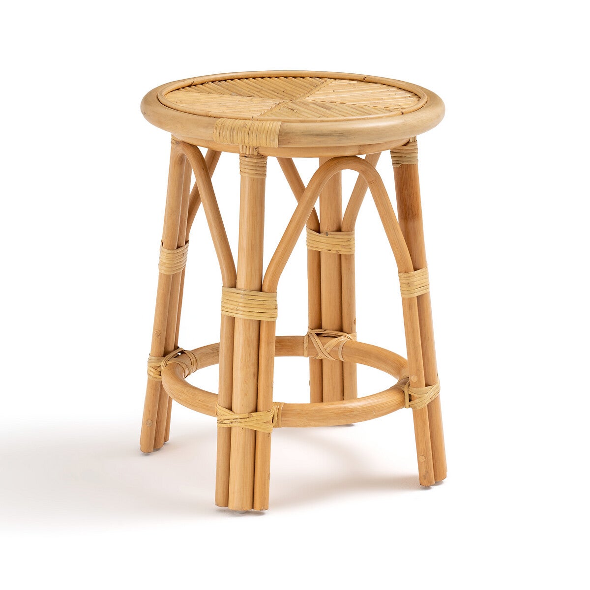 Tabouret En Rotin